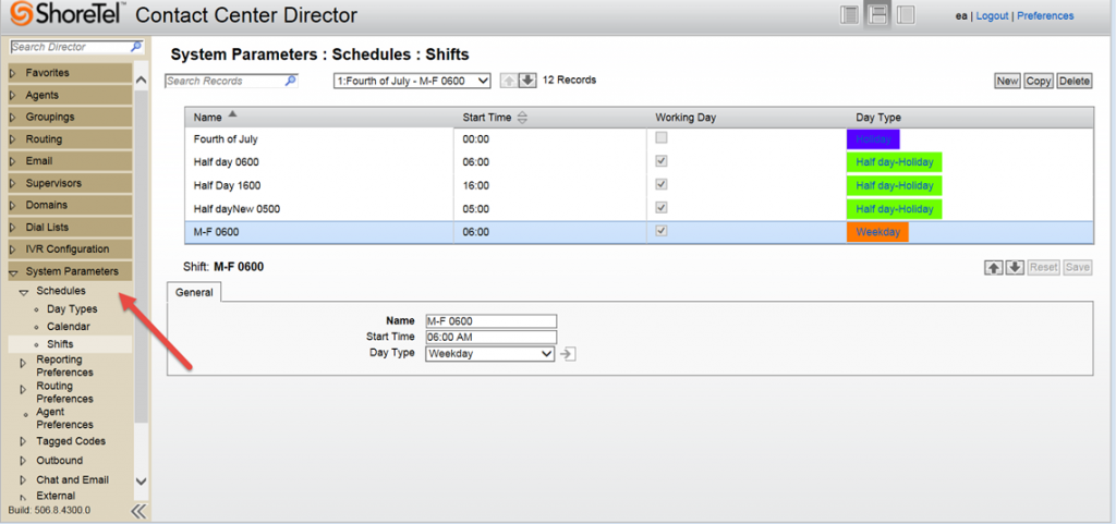 Understanding ShoreTel Connect ECC Shifts!